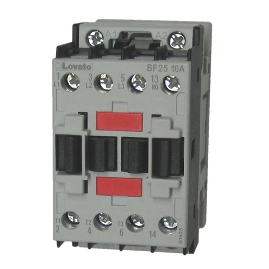Lovato Electric BF2510A 3-Pole Contactor