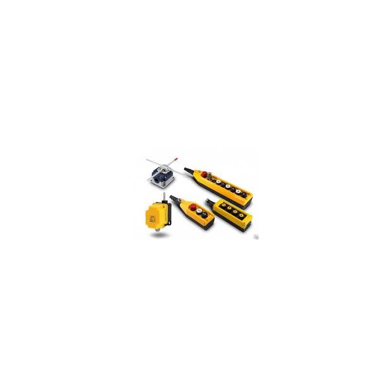 9 Hole Double Speed 1NC Emergency Stop Crane Pendant Station EMAS